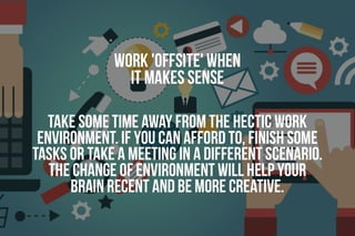 10 Simple Productivity Tips Ppt Free Download