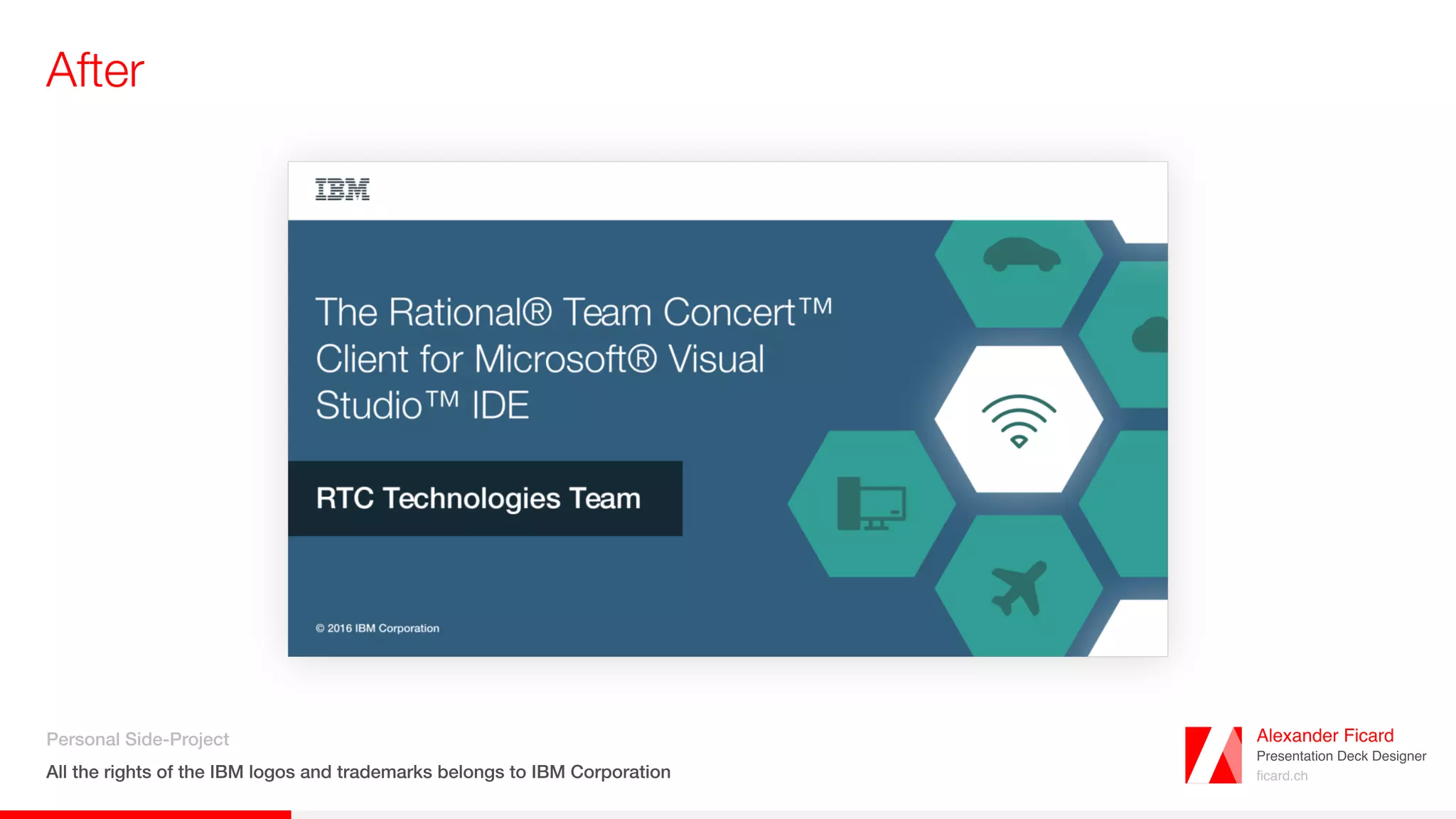 IBM Presentation Deck Redesign - Personal Project | PDF