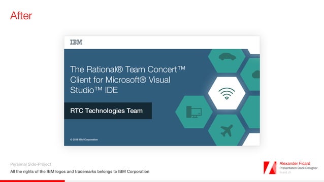 IBM Presentation Deck Redesign - Personal Project | PDF