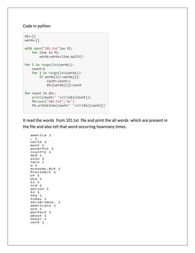 Summer Training Report On Python Pdf Programming Languages Computing