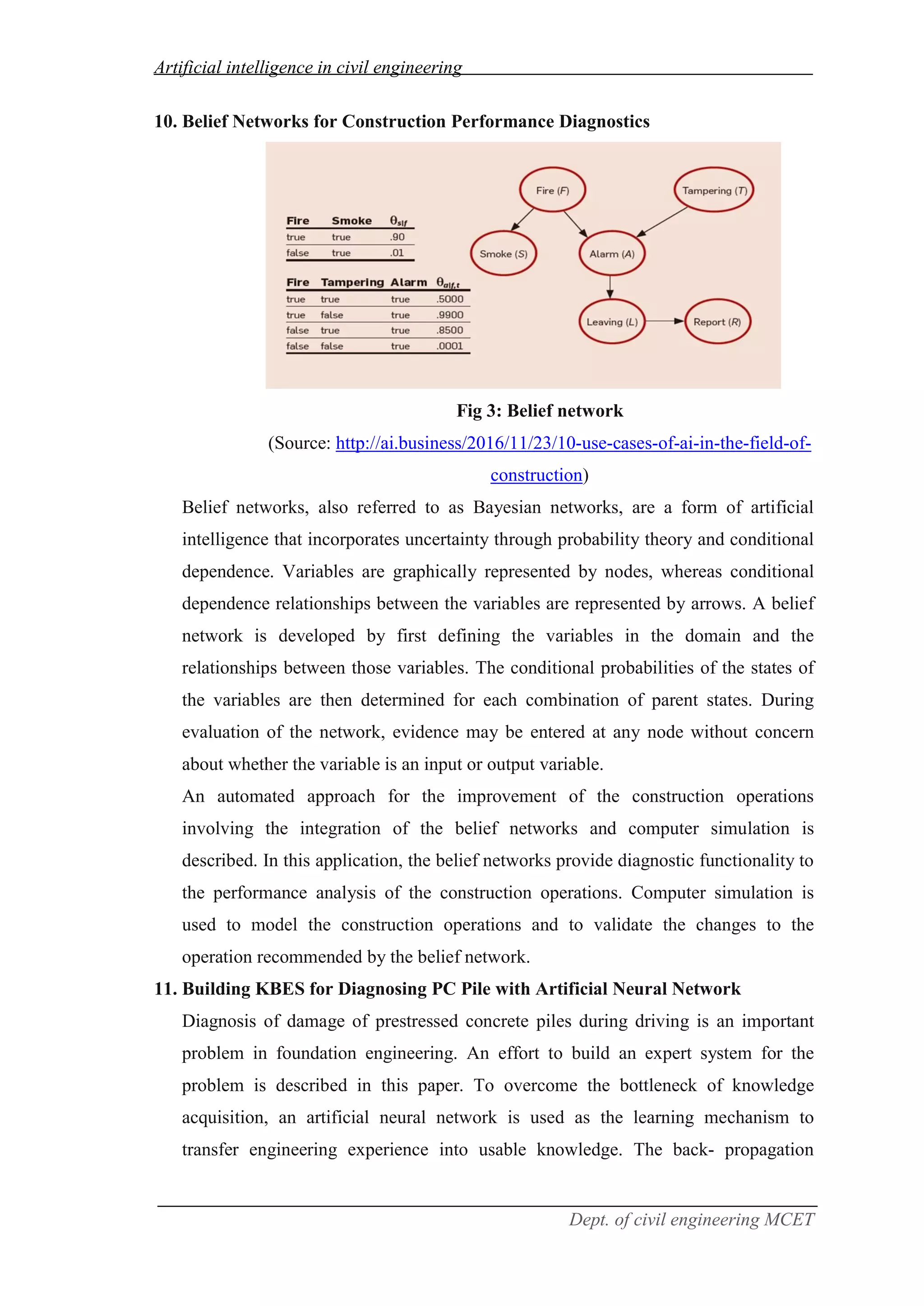 Artificial intelligence in civil engineering | PDF