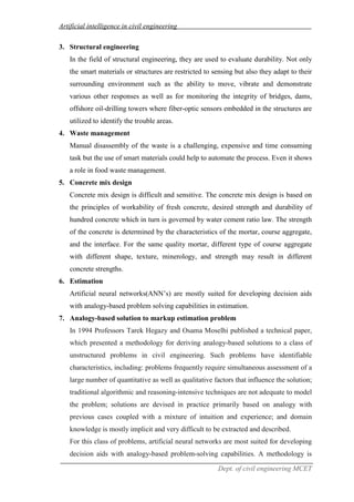 Artificial intelligence in civil engineering | PDF
