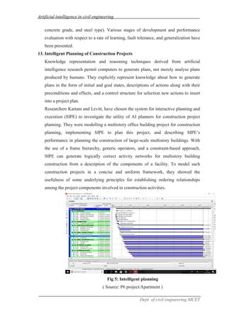 Artificial intelligence in civil engineering | PDF