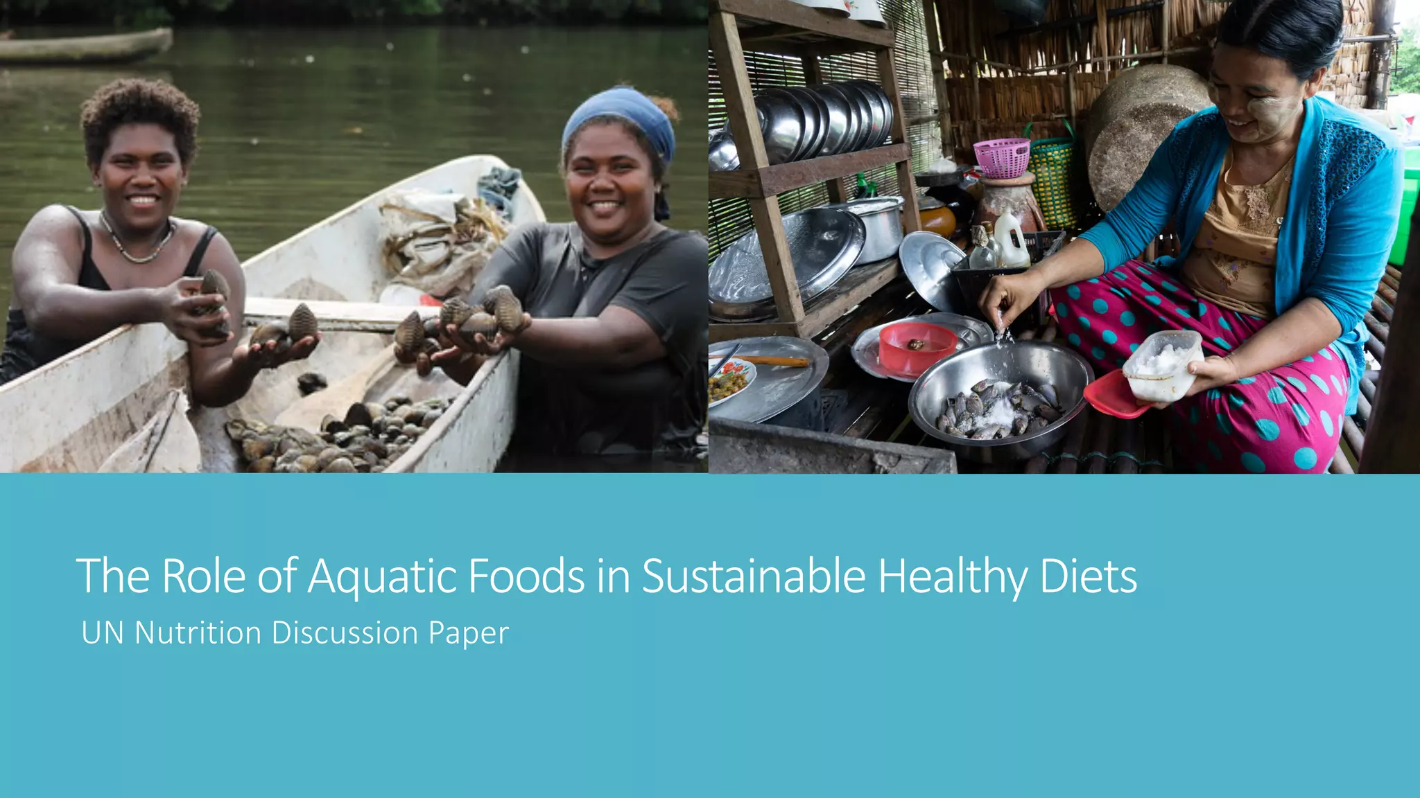 Nourishing people and planet with aquatic foods | PPT