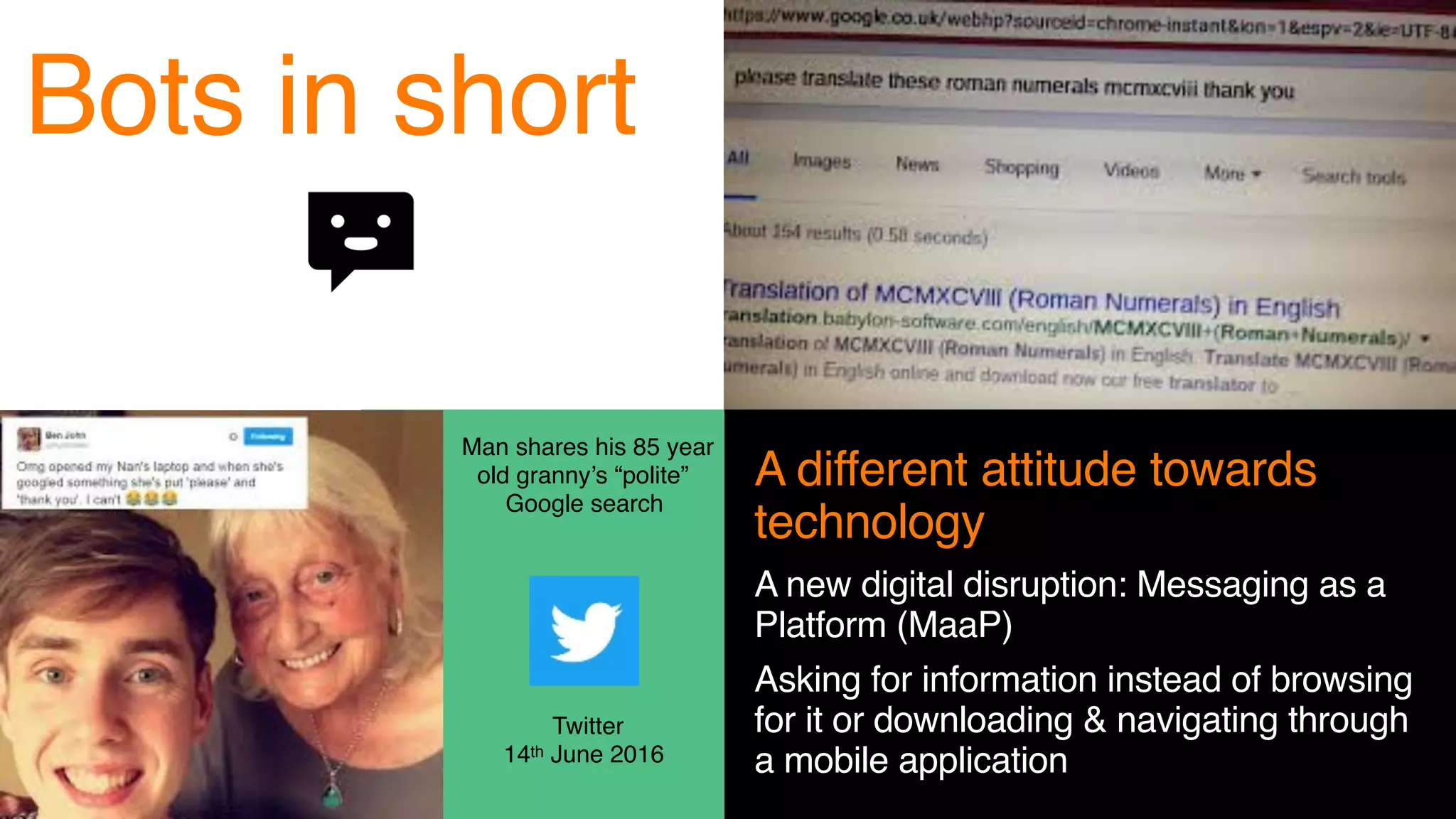 Designing for Conversations & Messaging - Mobile UX London with Orange ...