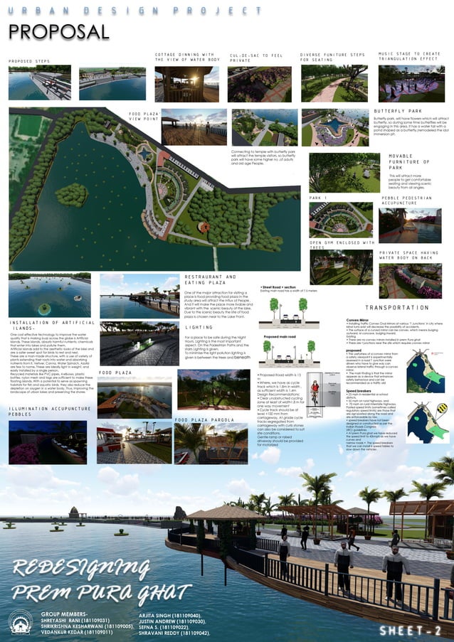 Urban Design Project Of Redesigning Prem Pura Ghat | PDF