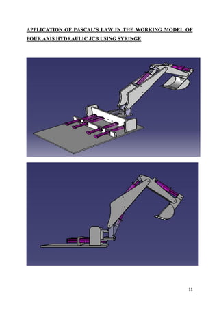 Application of Pascal’s Law in the working model of Four-axis Hydraulic ...