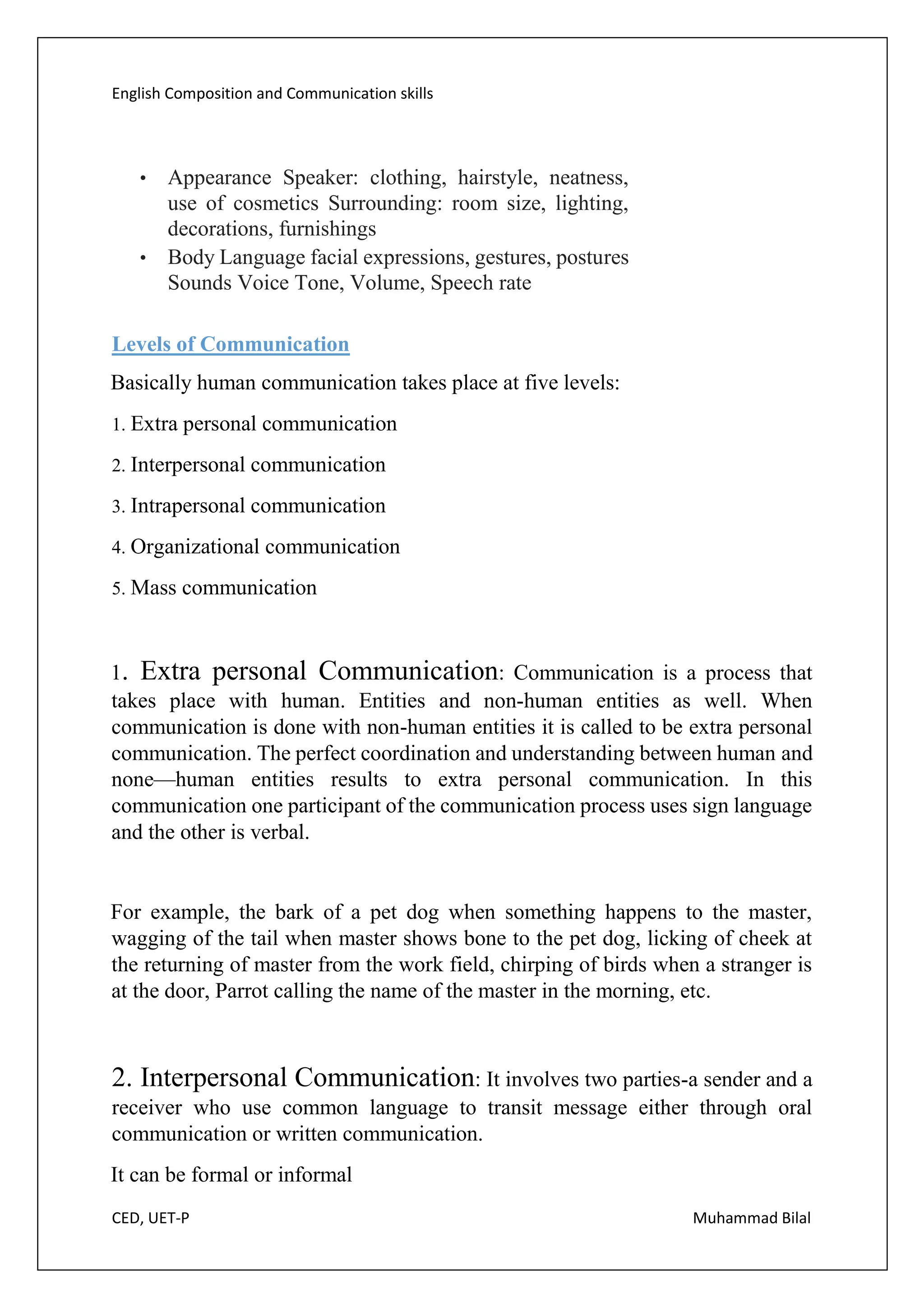 Introduction to effective communication | PDF