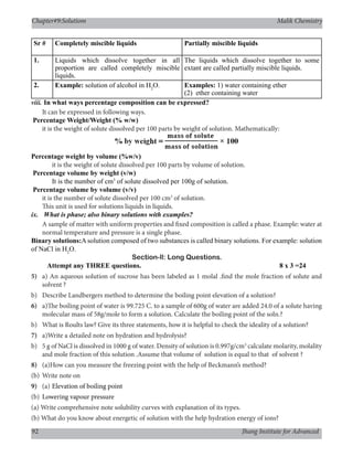 F.Sc. Part 1 Chemistry.Ch.09.Test (Malik Xufyan) | PPT