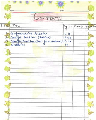 Accountancy Project Class 12th CBSE | PDF