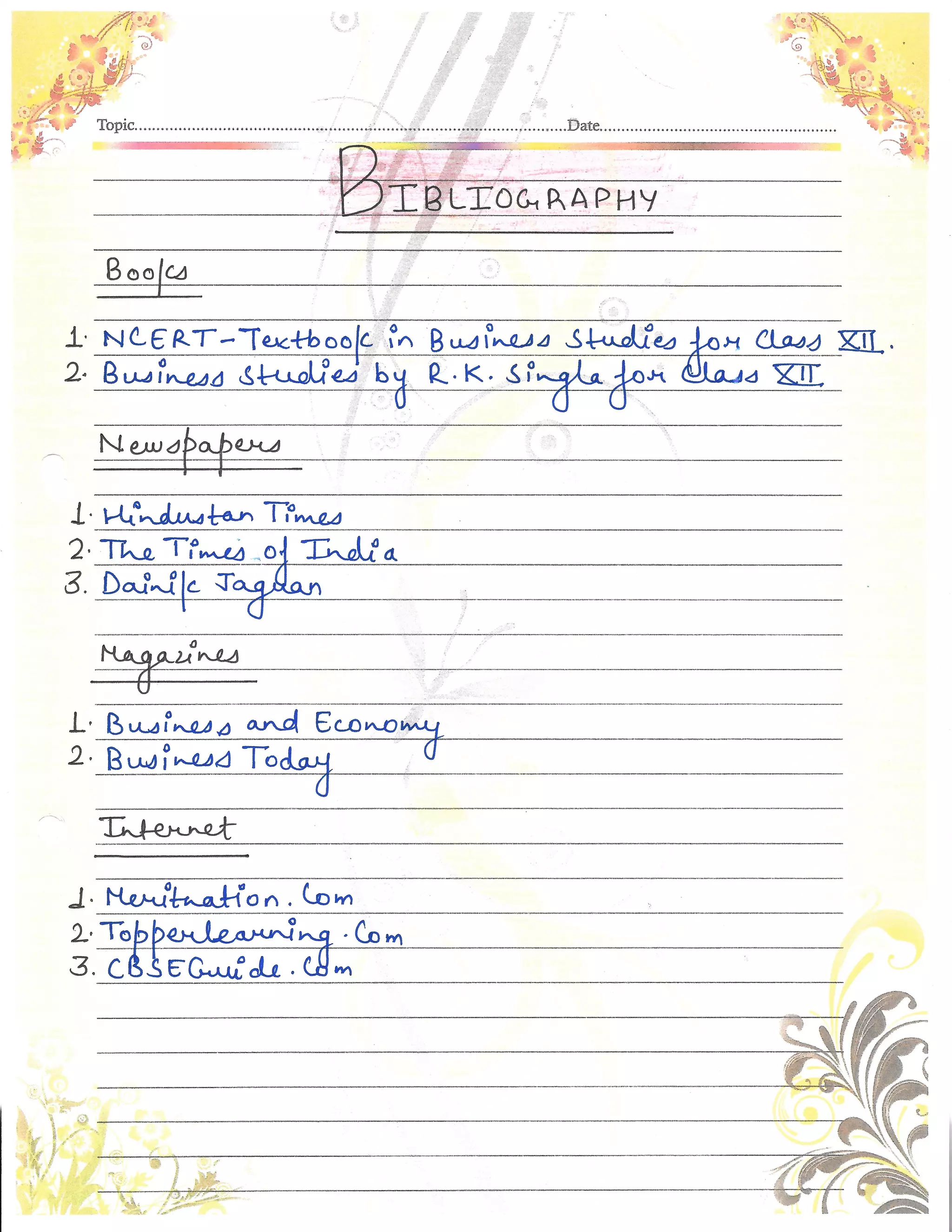 Business Studies (Marketing Management) Project Class 12th CBSE | PDF