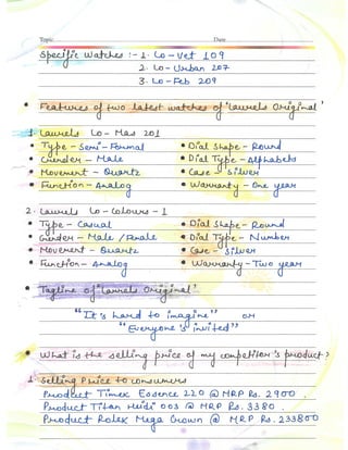 Business Studies (Marketing Management) Project Class 12th CBSE | PDF