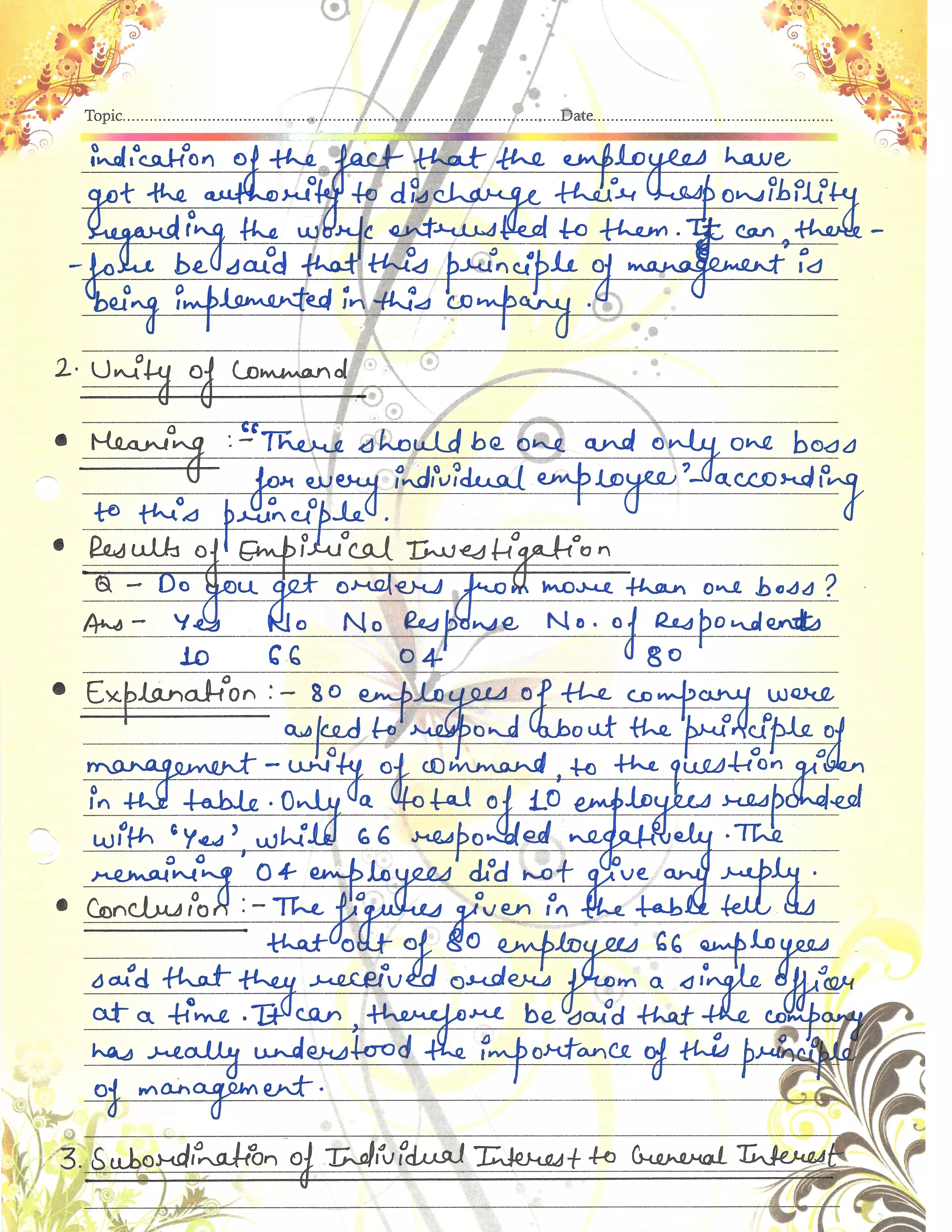 Business Studies (Principles of Management) Project Class 12th CBSE | PDF