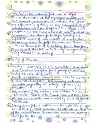 Business Studies (Principles of Management) Project Class 12th CBSE | PDF