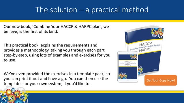 Combine Your HACCP & HARPC Plan | PPTX | Food & Drink