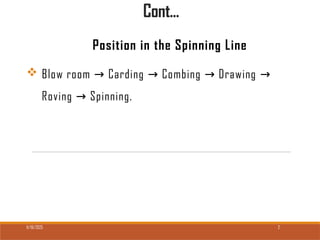 Textile Combing process and working principles.ppt.pptx