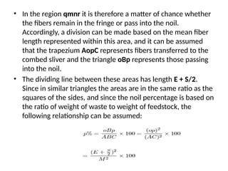 Combing : Noil Extract Theory by Geogauf | PPTX