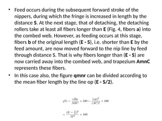 Combing : Noil Extract Theory by Geogauf | PPTX