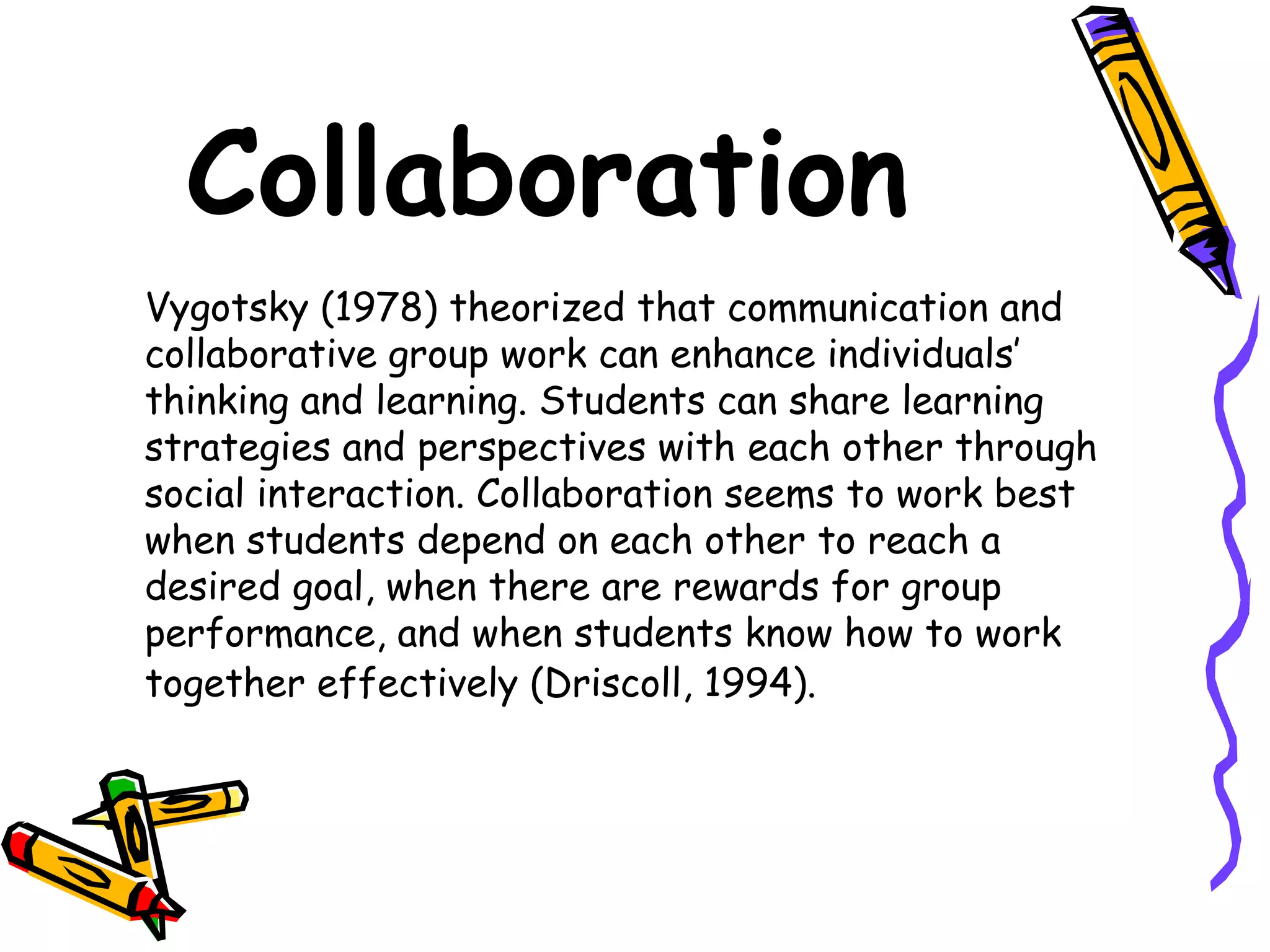 Combining Technology Wth the 6 C's of Motivation | PPT