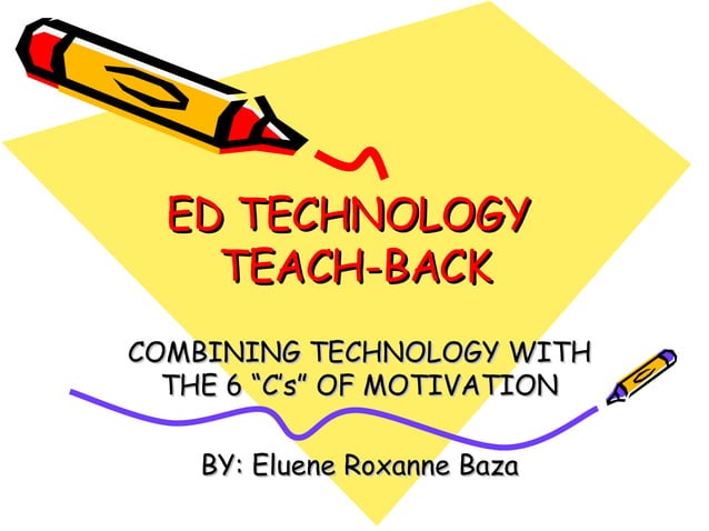 Combining Technology Wth the 6 C's of Motivation | PPT | Homework and ...