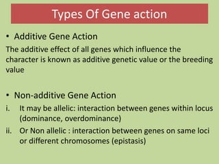 Selection for Combining ability | PPTX
