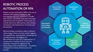 Combining the Power of AI Chatbot with RPA for addressing challenges in ...