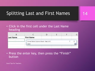 Combining and splitting names | PDF