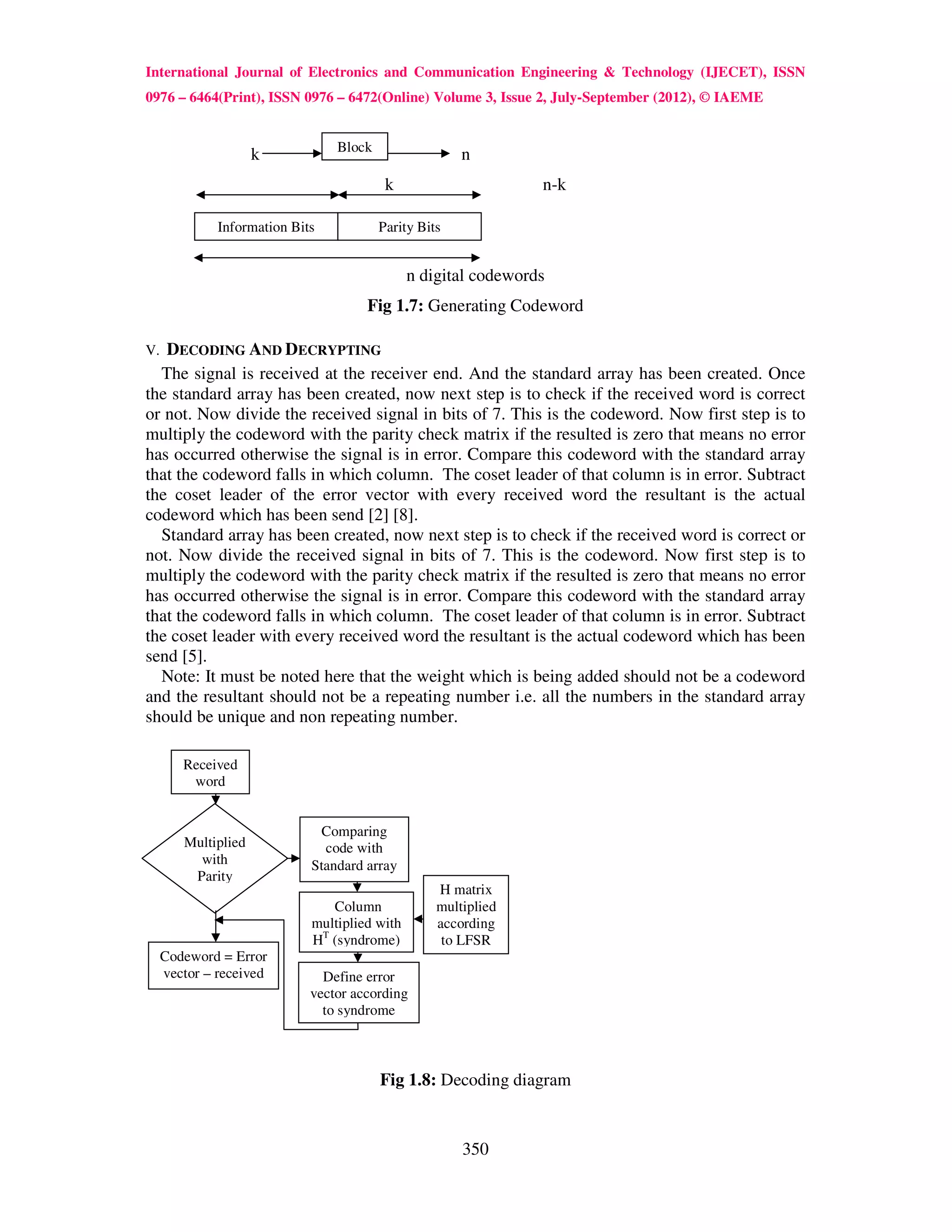 Combining cryptography with channel coding to reduce complicity | PDF