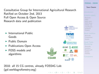 Combining FOSS4G & Open Hardware for research & monitoring in Southern Asia | PPT