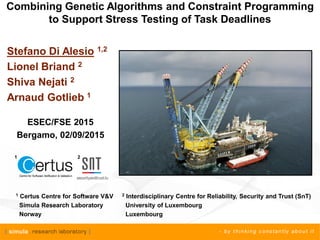 Combining genetic algoriths and constraint programming to support ...