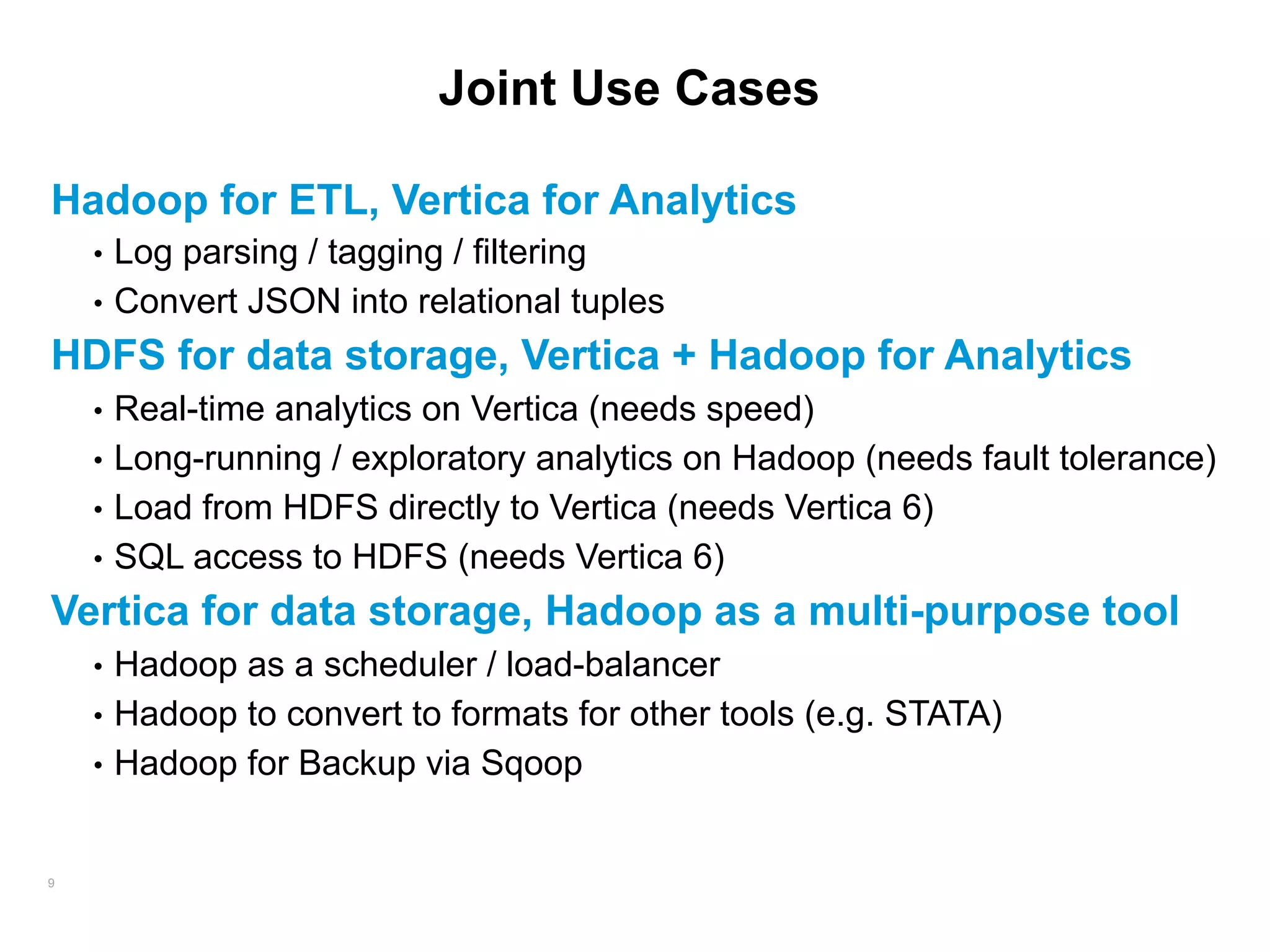 Combining Hadoop RDBMS for Large-Scale Big Data Analytics | PPT