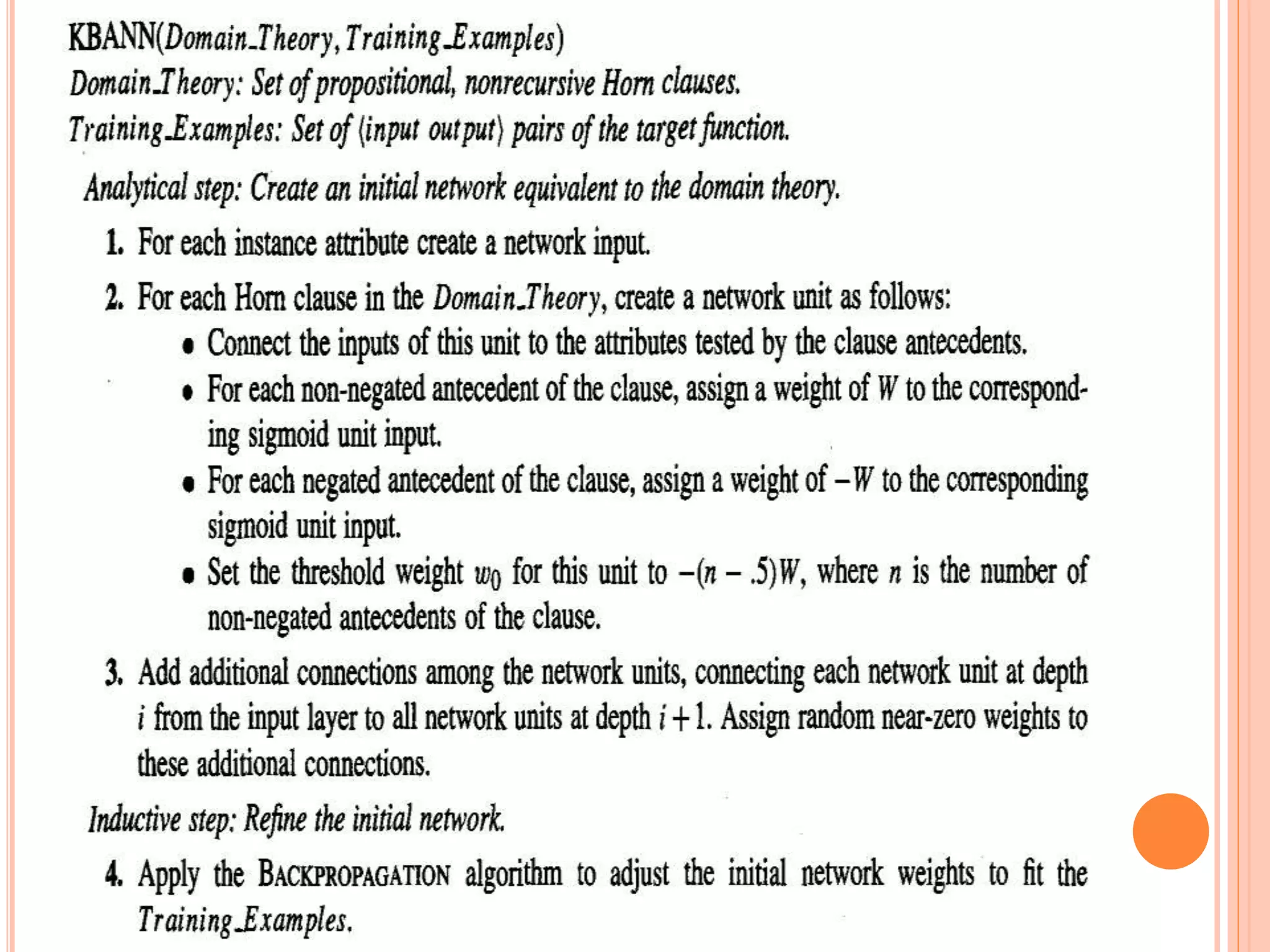 Combining inductive and analytical learning | PPTX
