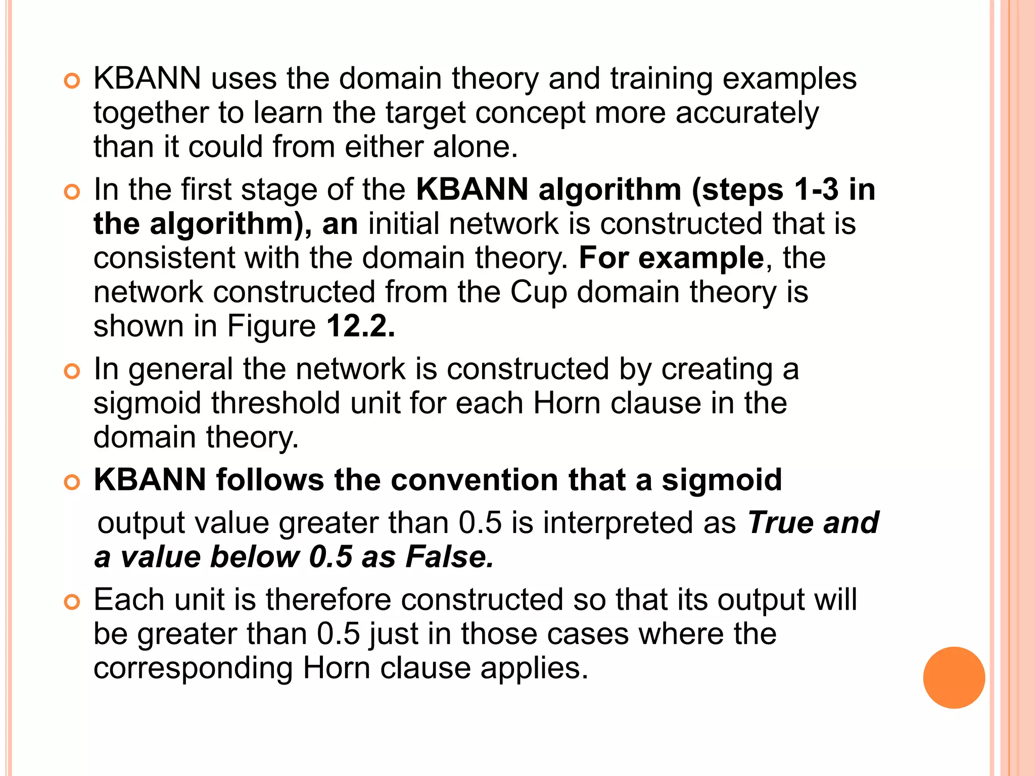 Combining Inductive And Analytical Learning Ppt
