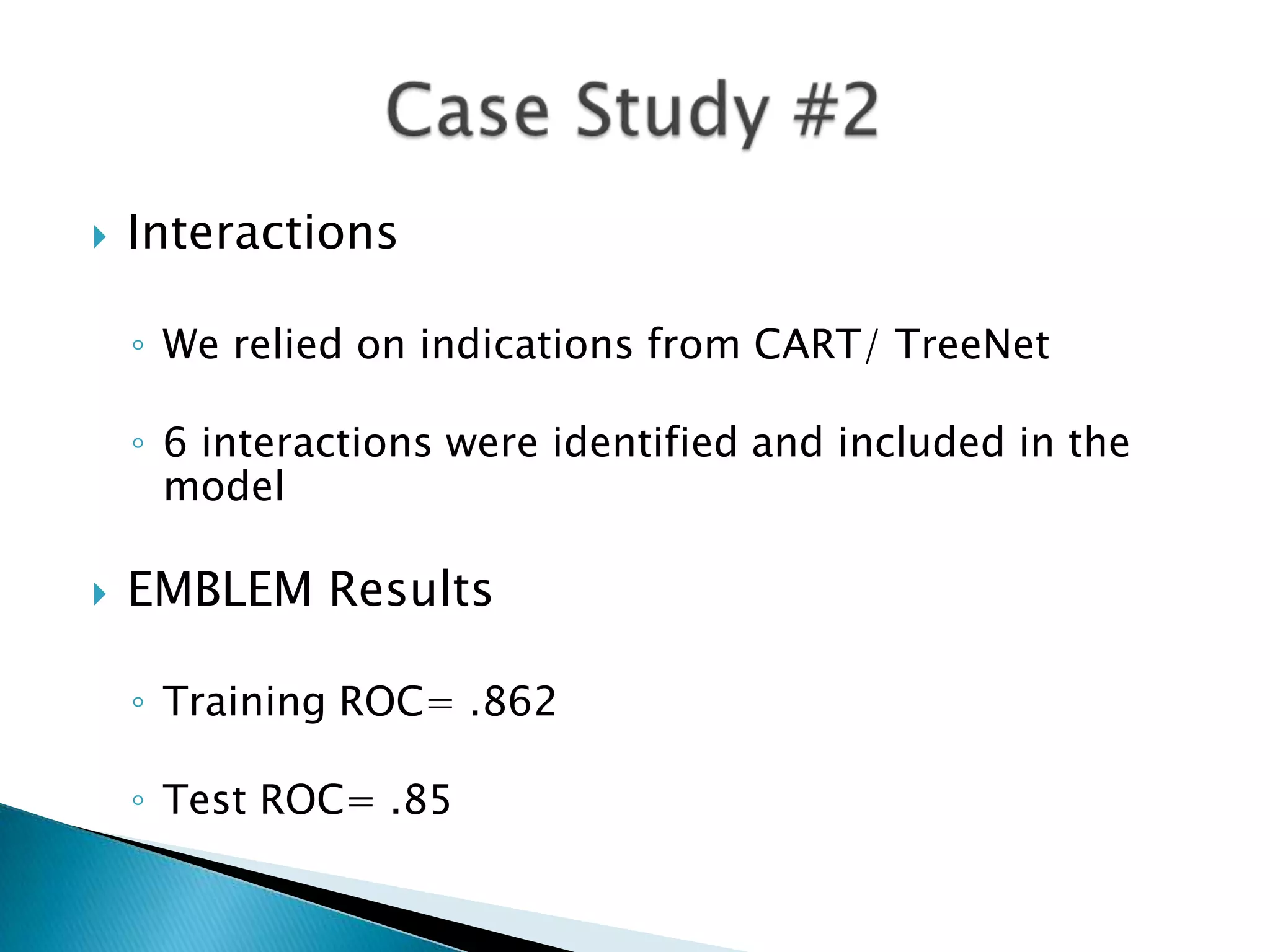 Combining Linear And Non Linear Modeling Techniques Pptx Computer Software And Applications
