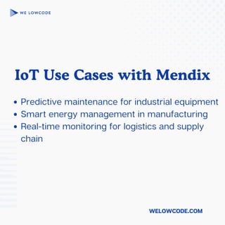 Combining Mendix with IoT & AI Services | PDF