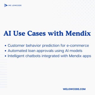 Combining Mendix with IoT & AI Services | PDF