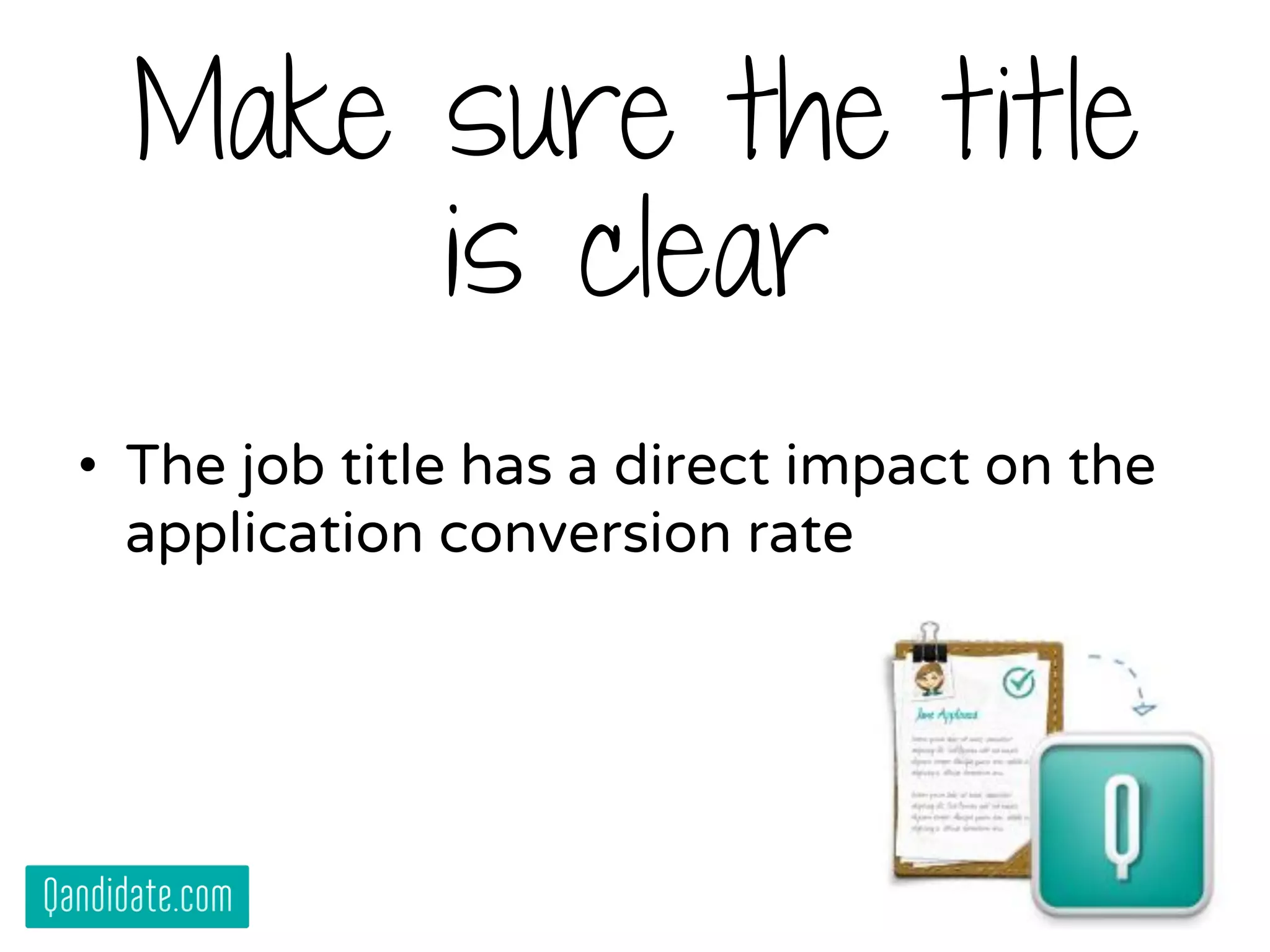 Combining multiple job profiles in one job ad | Qandidate.com