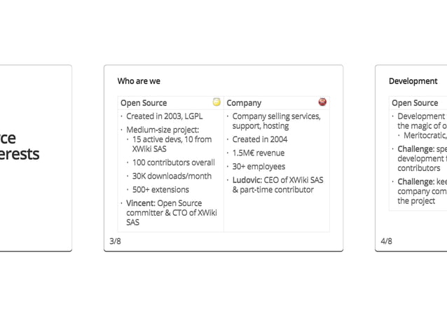 Combining open source ethics with private interests | PPT
