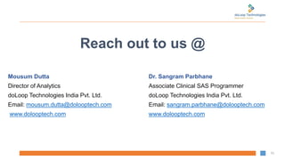 Combining process metadata and cdisc metadata to achieve automation | PPT