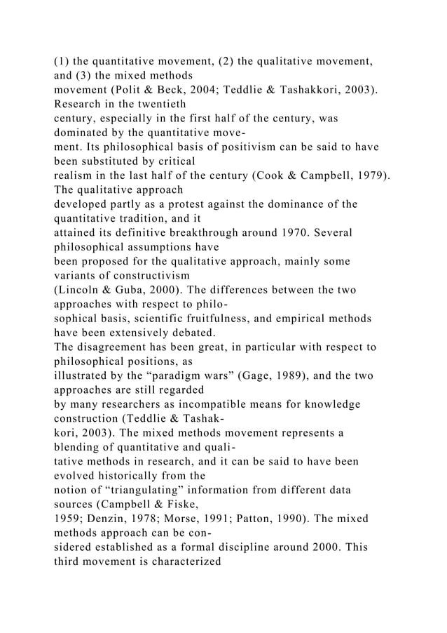 Combining Qualitative and Quantitative ApproachesSome Argum.docx