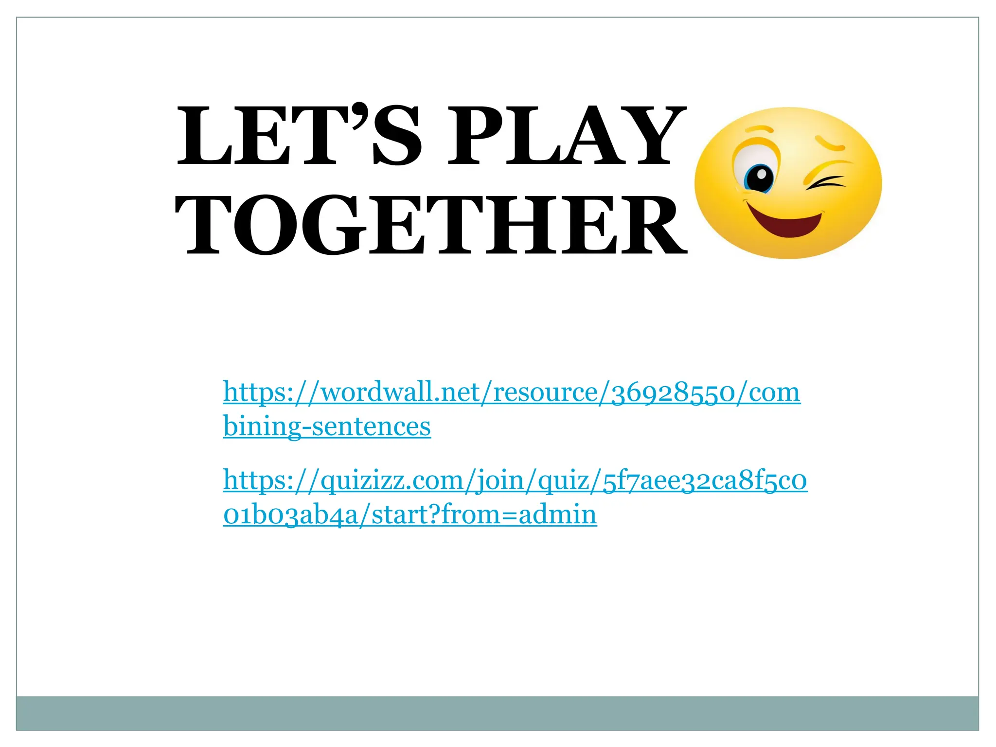 Combining Sentences . grammar power point | PPT