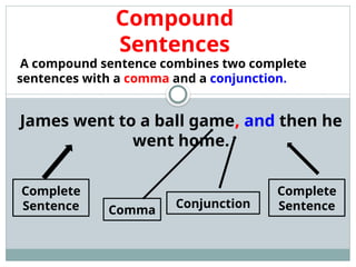 Combining Sentences . grammar power point | PPT