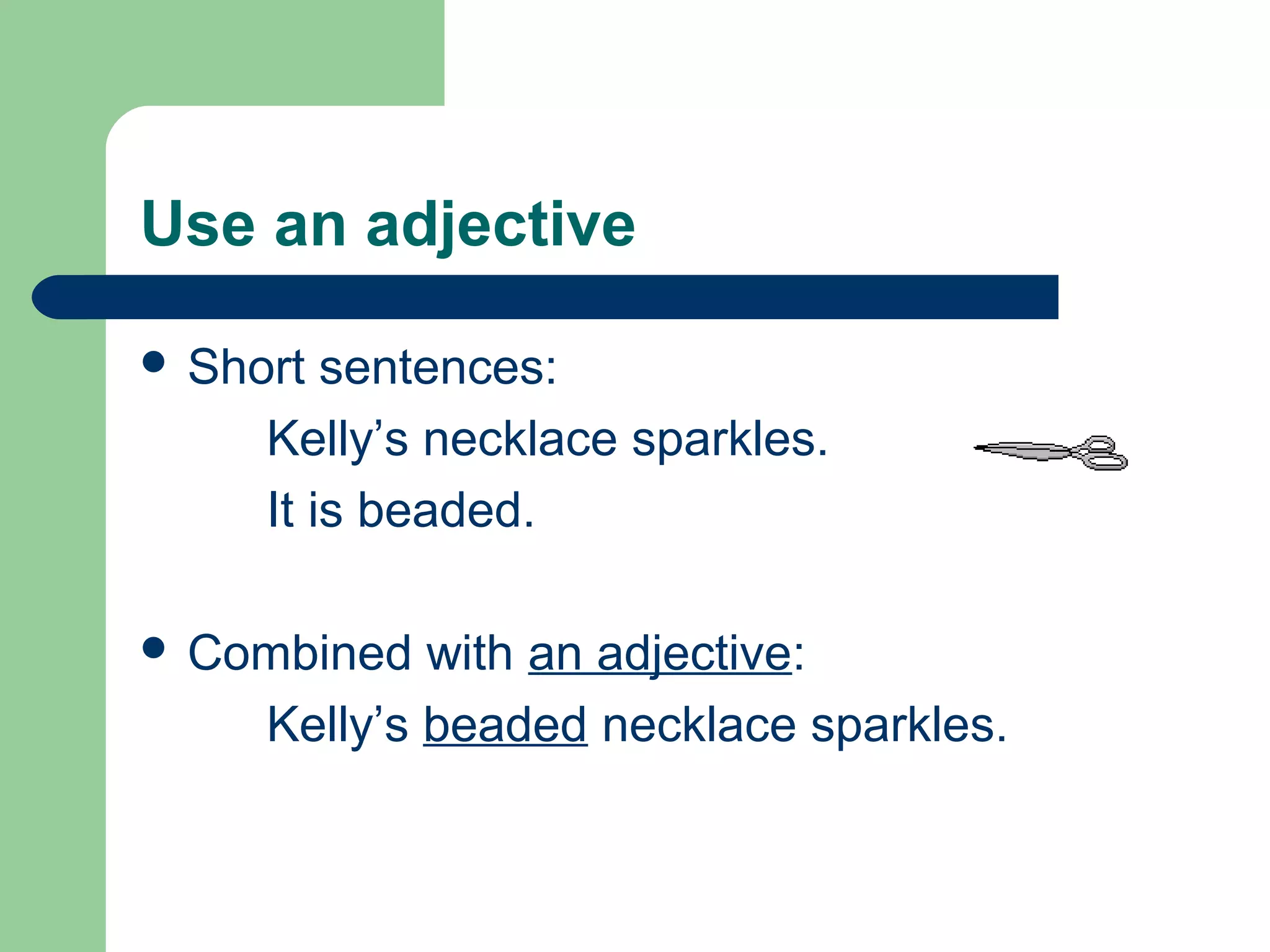 Combining sentences ppt | PPT