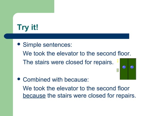 Combining sentences ppt | PPT