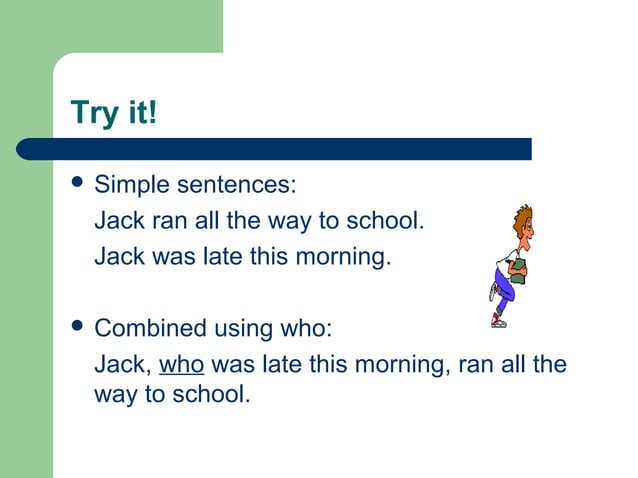 Combining sentences ppt | PPT