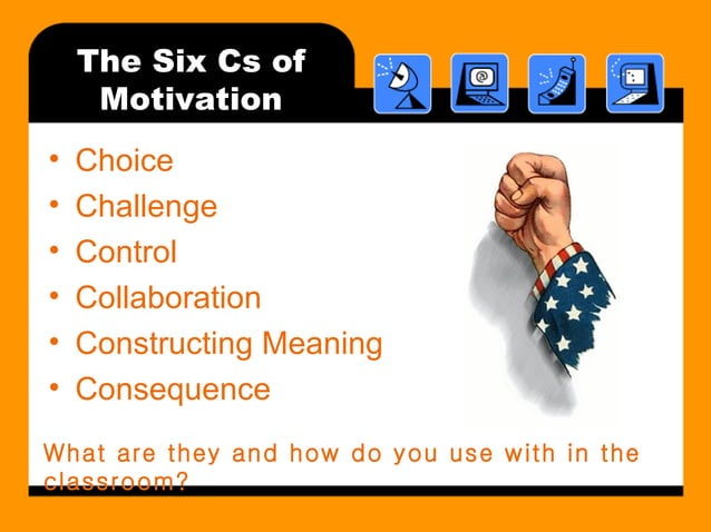 Combining Technology with the 6 "C's" of Motivation | PPT