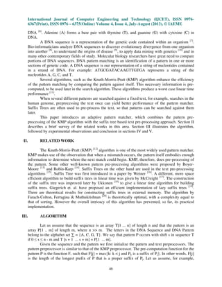 Combining text and pattern preprocessing in an adaptive dna pattern matcher | PDF