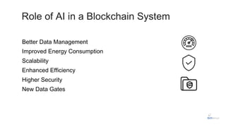 Combining two opposing paradigms - AI and Blockchain | PPT