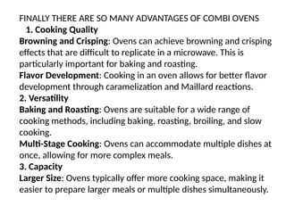 COMBI OVEN.pptx 3 combi oven training by students | PPTX