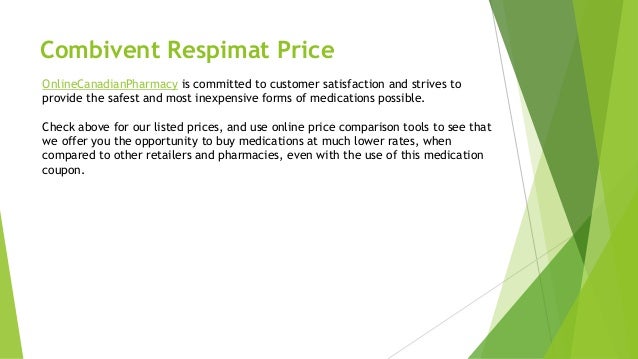Combivent Respimat (Ipratropium/Albuterol) - Price, Uses and Side ...